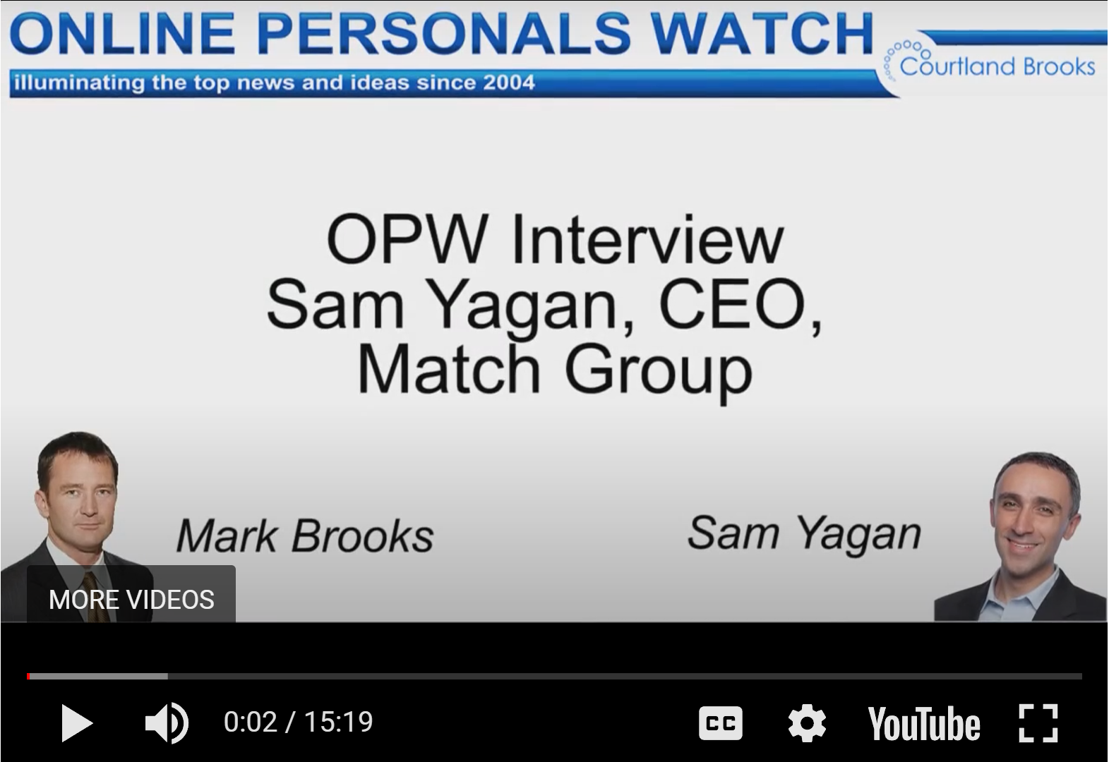 Owner of Tinder on acquisition strategy for dating and matchmaking ...